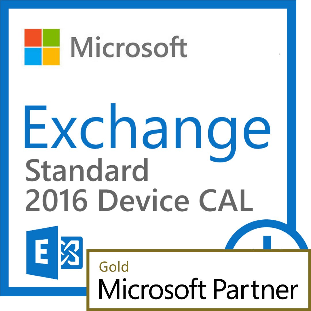Microsoft Exchange 2016 Standard - Five Device CALs