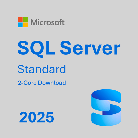 Microsoft SQL Server 2025 Standard - 2 Core Download License – TrustedTech