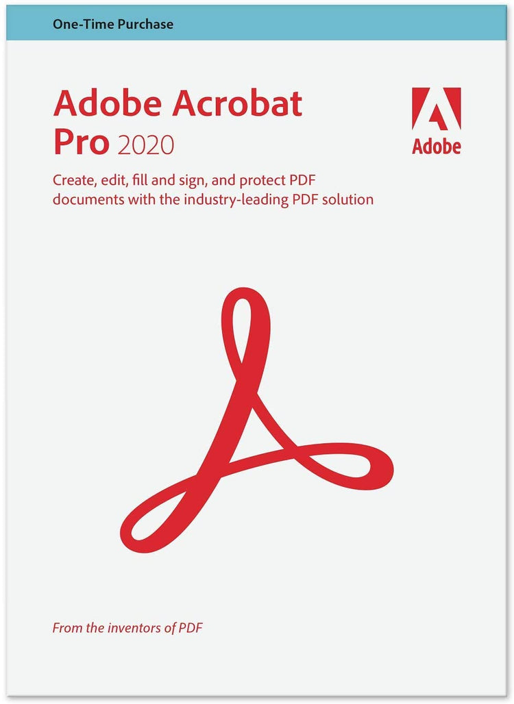 Adobe Acrobat 2020 Pro for Windows – PDF Software – TrustedTech