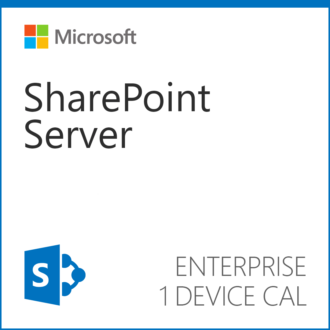 Microsoft SharePoint Server Enterprise CAL - 1 Device CAL (w/ Software ...