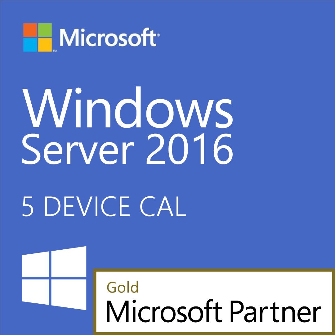 Windows Server 2016 CALs – 5 Device CAL Bundle – TrustedTech
